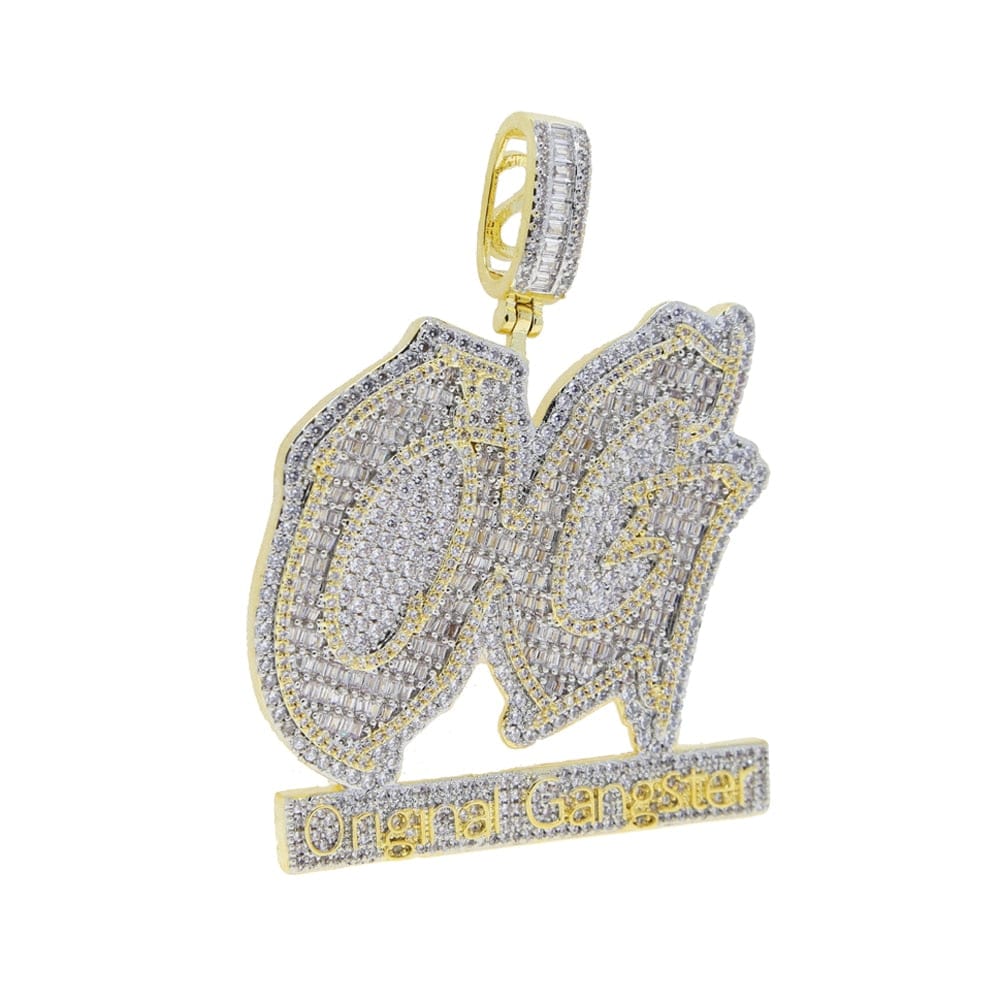 Iced Out „OG – Original Gangster“-Anhängerkette